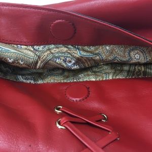 Hype | Bags | Hype Red Leather Bag | Poshmark